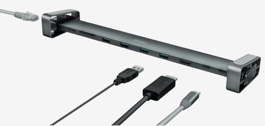 Trust Dalyx USB-C Hub 10-in-1 für 29,99€ | Jetzt zuschlagen!