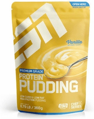 ESN Pudding Vanilla für 12€ - Proteinpulver, 360g