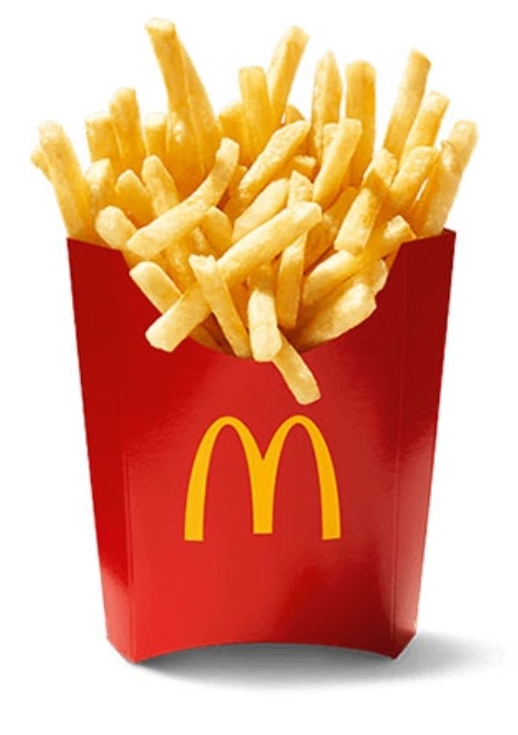 Nur heute! Große McDonald's Pommes für 1€ - bei Bestellung per App