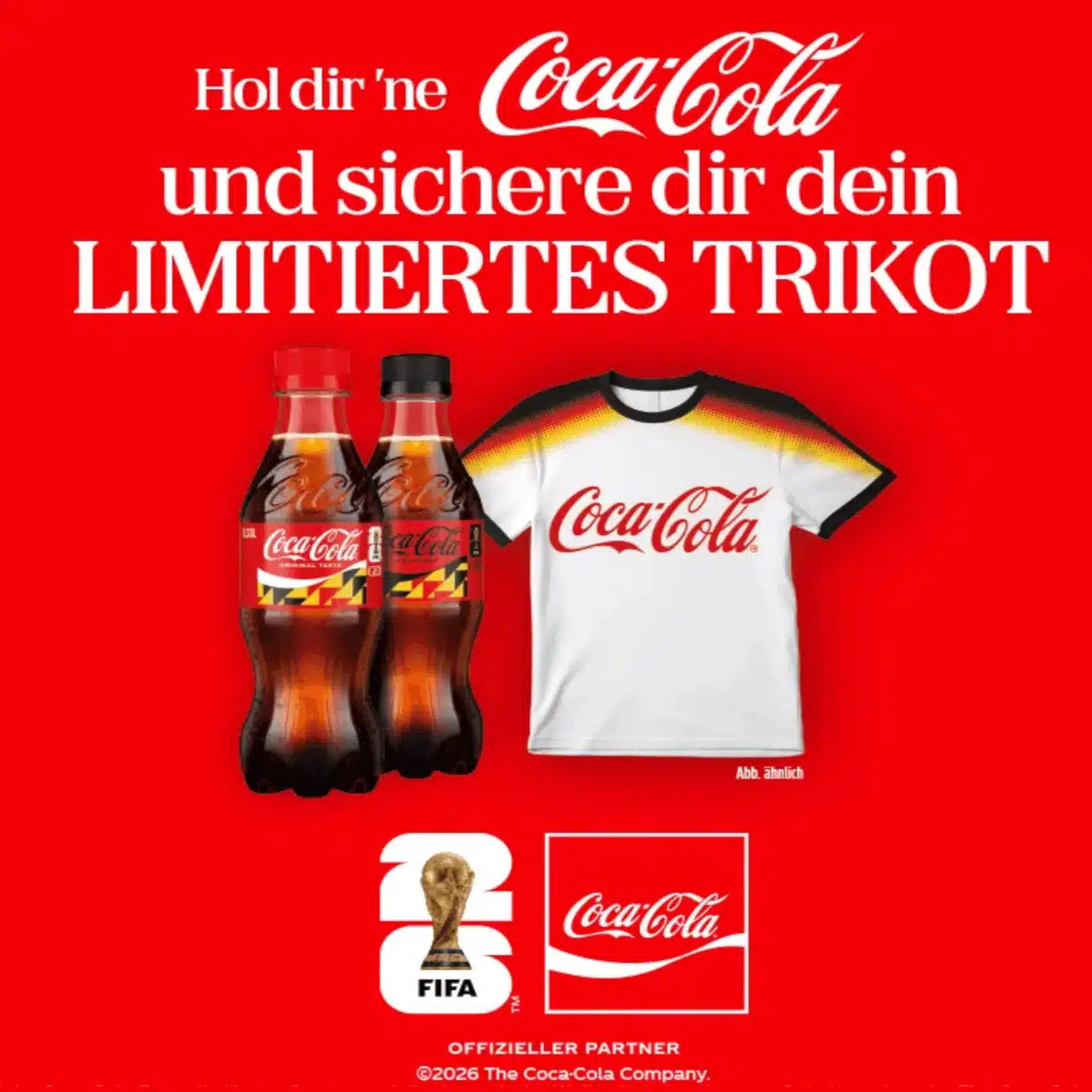 Gratis Coca-Cola-Trikot durch Scannen von QR-Codes
