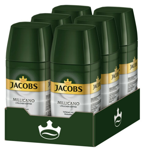 JACOBS Loskaffee Millicano loslicher Kaffee 6 x 100g