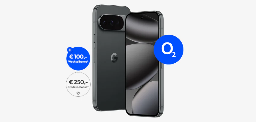 Google Pixel 10 Pro mit o2 Vertrag vorbestellen!