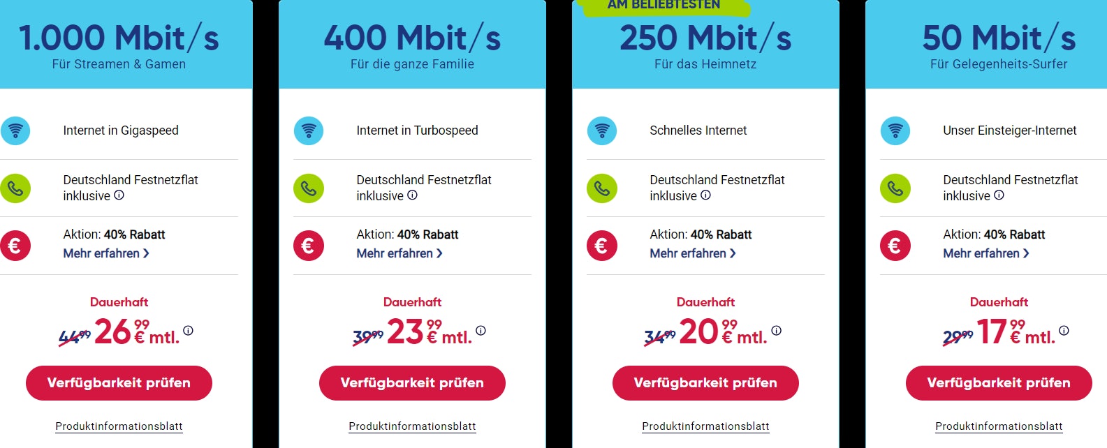 PYUR 40% Rabatt auf Internet-Tarife | Jetzt zuschlagen!