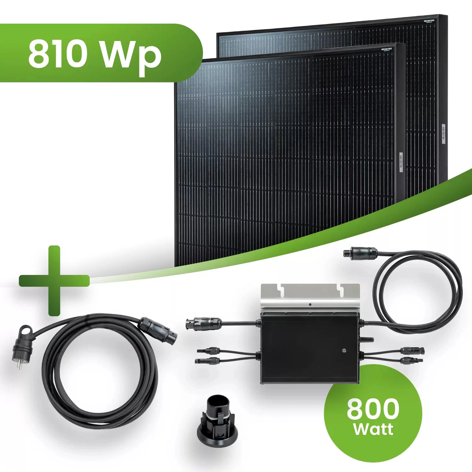 Tepto Balkonkraftwerk PV Ja Solar 810 Wp HM-800 I Jetzt sparen!