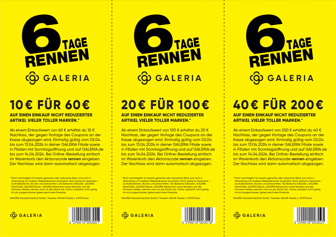 Gutscheine Galeria Kaufhof Zum Ausdrucken