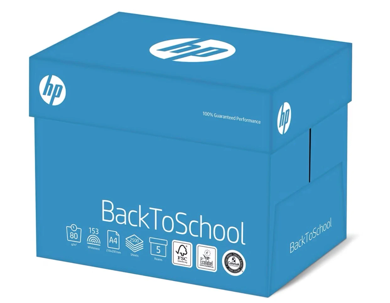 HP Back to School - Kopierpapier A4 - Karton zu 5 x 500 Blatt in weiß ...