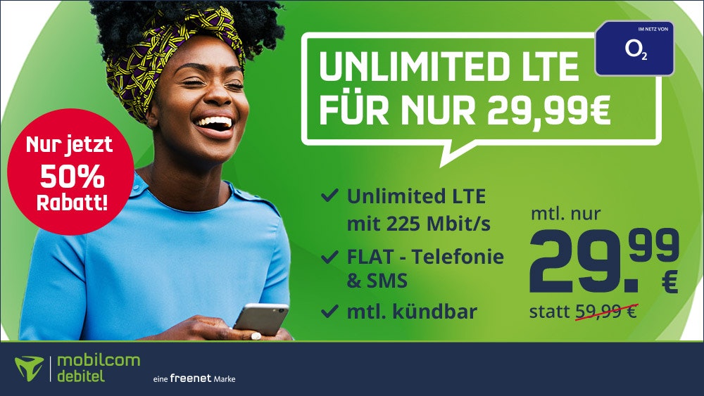 Nur noch bis 20 Uhr! o2 Free Unlimited Max für 30€/Monat 🥳 – unbegrenzt ...