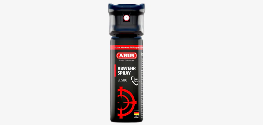 Abus Abwehrspray SDS80 für 13€ - hochwirksames Pfefferspray zur ...
