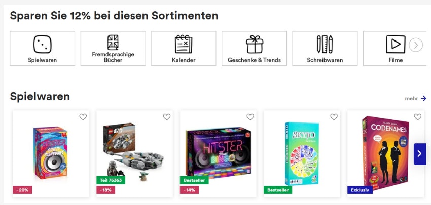 12% Rabatt auf Schulbedarf & Kalender bei Thalia | Jetzt sparen!