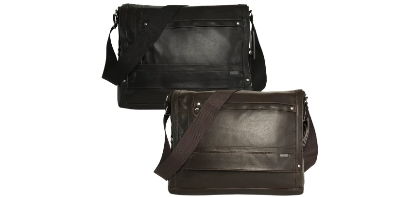 Daniel Ray Milano für 5€ - Umhängetasche, Laptopfach, Kunstleder