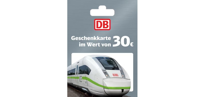 30€ DB Geschenkkarte bei EDEKA für 27€