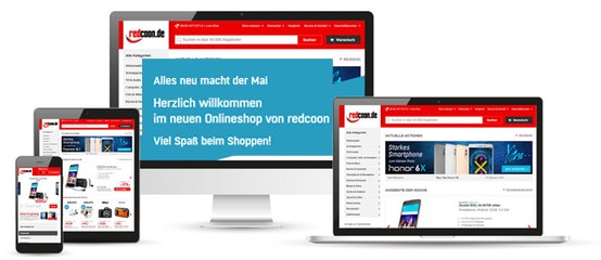 Redcoon mit neuem Onlineshop zurück - Das ändert sich für die Kunden