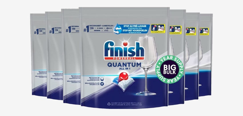 Calgonit Finish PowerBall Quantum All in 1 Tabs Vorrat kaufen!