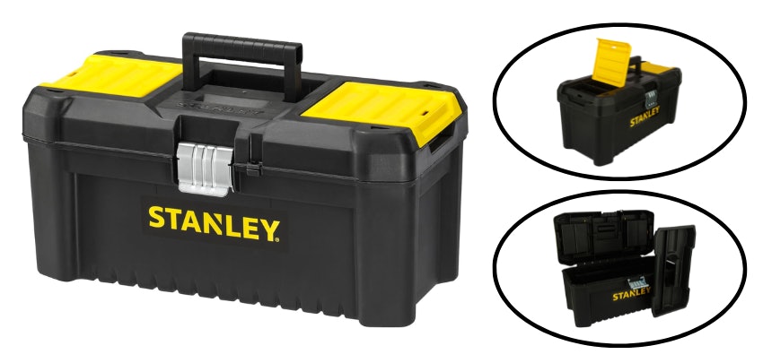 Praktische Werkzeugbox von Stanley
