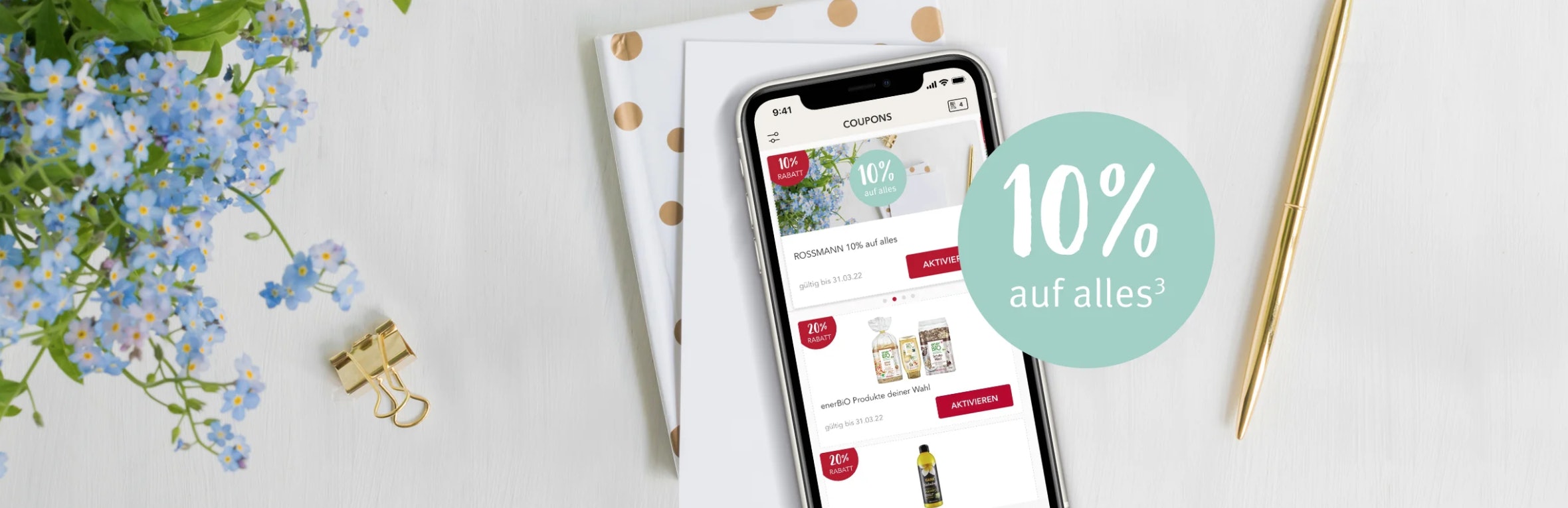 Rossmann App Coupons » 10% Rabatt auf alles & mehr | September 2025