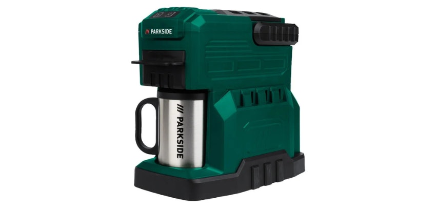 Nur 10€! Parkside Akku-Kaffeemaschine zum Bestpreis