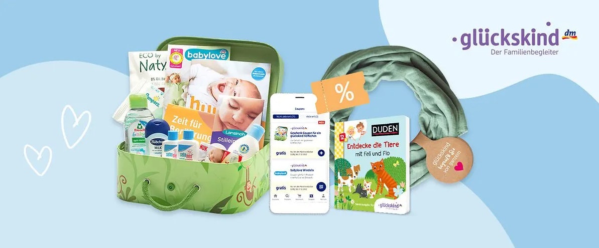 In Babyclubs anmelden und Geschenke erhalten