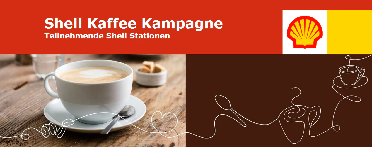 Gratis Kaffee bei Shell - im deli2go