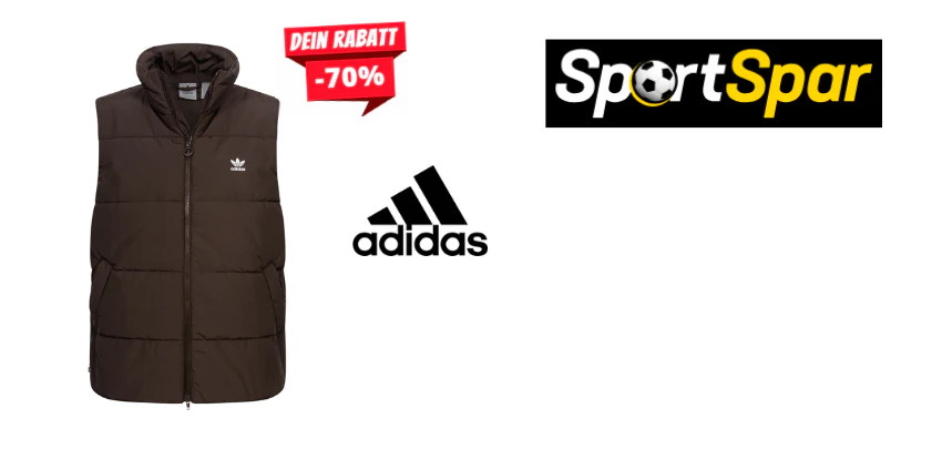 Adidas Originals Damen Winter Weste für 32,23€ | Stylisch & Warm!