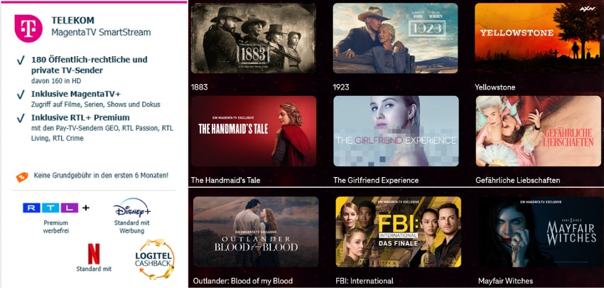 Telekom Magenta TV SmartStream | Jetzt für 7,13€/Monat!