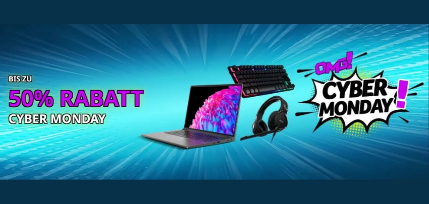 Acer Cyber Monday 🤩 Bis zu 50% Rabatt sichern - z.B.: Aspire Nitro 16 ...